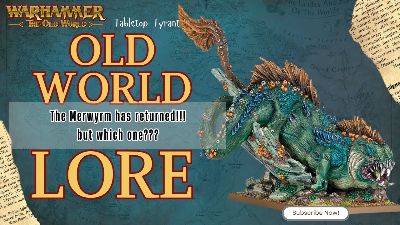 The Merwyrm Is Back! Exploring Its Shocking Return to Warhammer Old ...