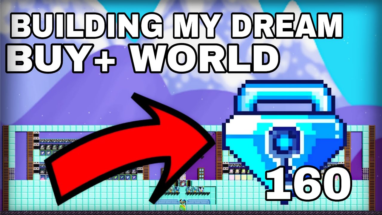 Building My Dream BUY+ World in Growtopia! 🥵 - YouTube
