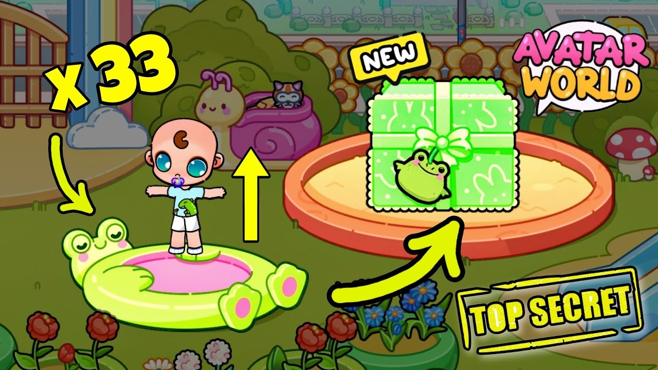 UPDATE!! ALL NEW SUPER SECRETS IN AVATAR WORLD! 😍 AVATAR WORLD NEW ...