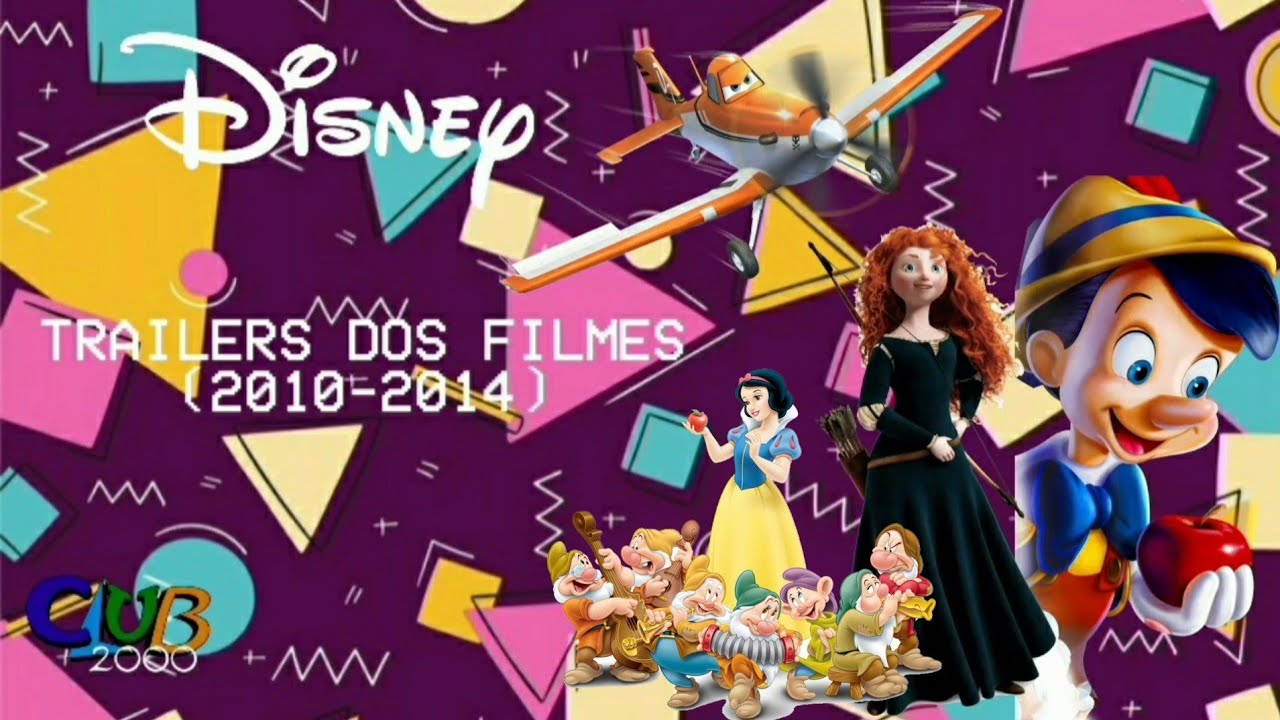 Trailers Dos Filmes Da Disney (2010-2014) - YouTube