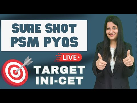 SURE SHOT PSM PYQS INICETfmge #neetpg #inicet - YouTube
