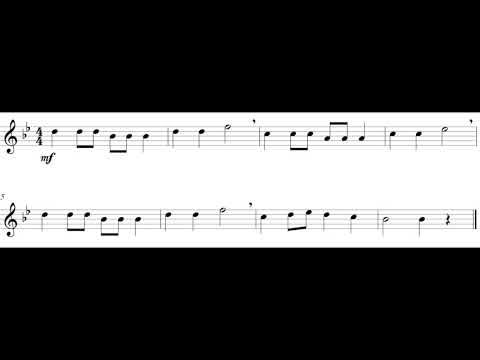 Flute Skip to my Lou - YouTube