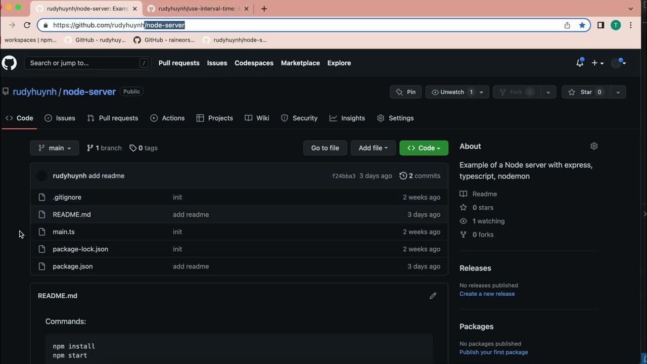 JS Tutorial: Setup and manage monorepo with NPM Workspace and Git Submodule - YouTube