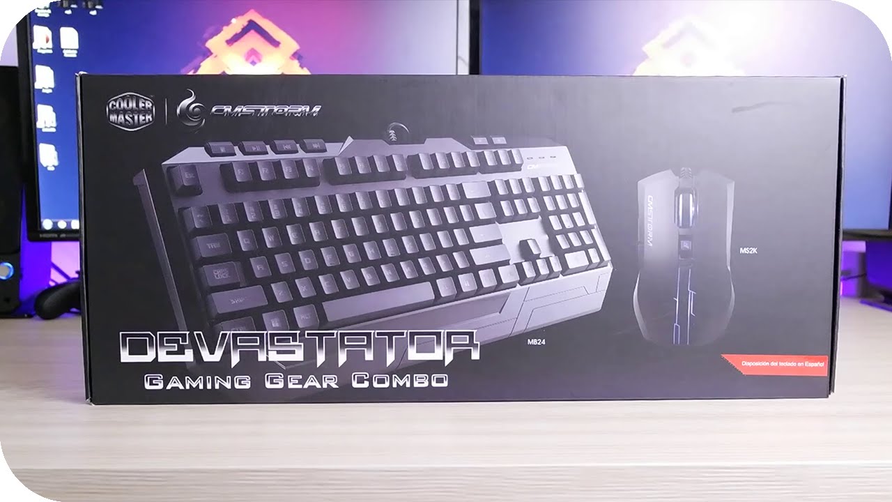 Mejor teclado y raton gamer barato: Cooler Master CM Storm Devastator ...