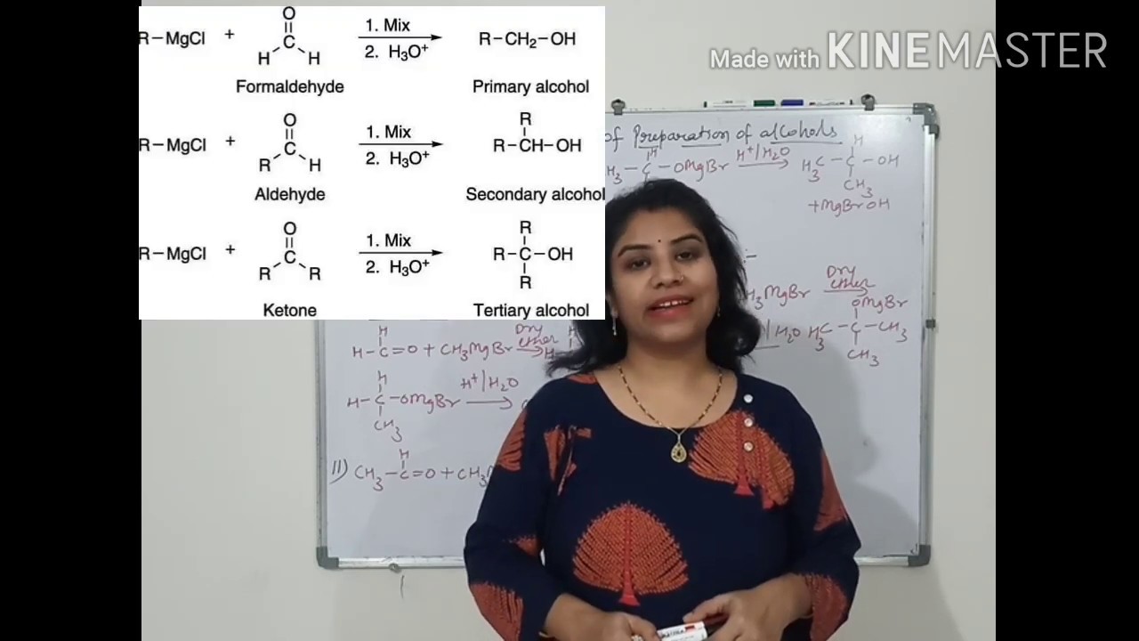 CLASS 12 ALCOHOL PHENOL AND ETHERS // GRIGNARD REAGENT - YouTube