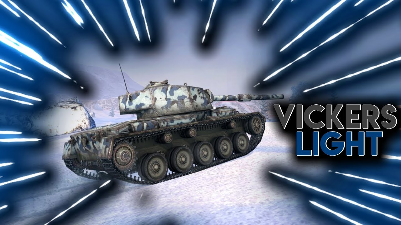 WOT - Vickers Light Gameplay! | World Of Tanks Blitz! - YouTube