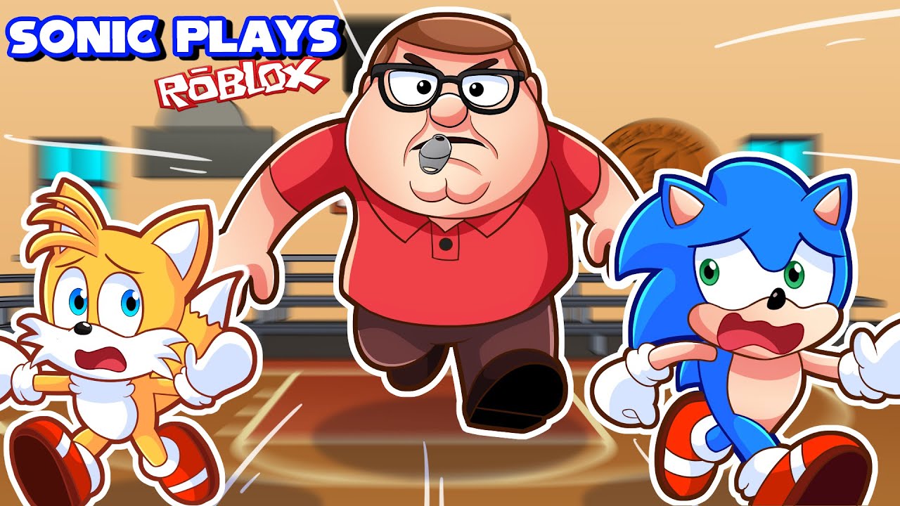 🦔 ESCAPE SCARY PETER GRIFFIN with Tails! | Sonic Plays Roblox Escape ...