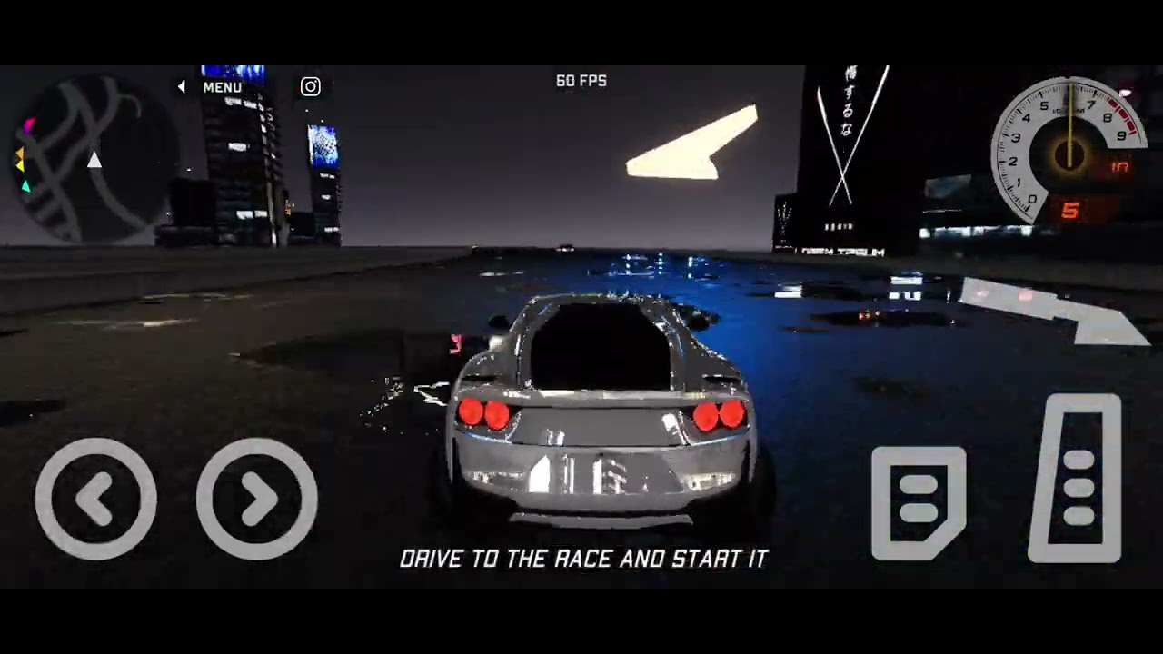 Night time Racing performance simulator Android games - YouTube