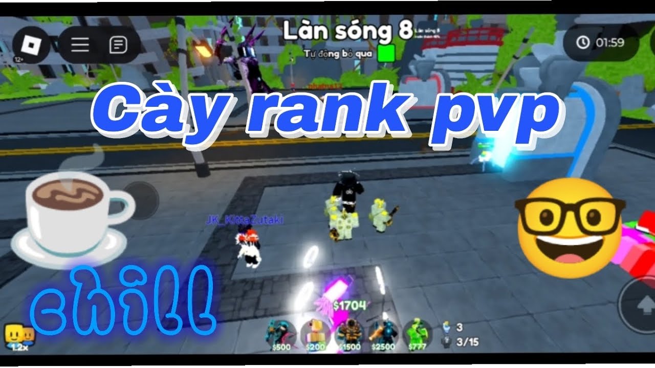 Cày rank pvp | Part 1 | NightMareGamer #skibiditoilet #pvp #ranked # ...