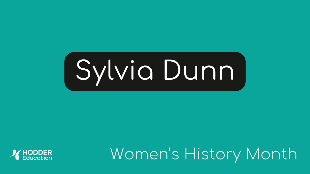 Spotlight on...Sylvia Dunn | Women's History Month 2024 - YouTube