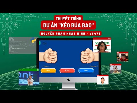 Kéo Búa Bao - Nguyễn Phạm Nhật Minh - Lớp Lập Trình Python VS478 - YouTube