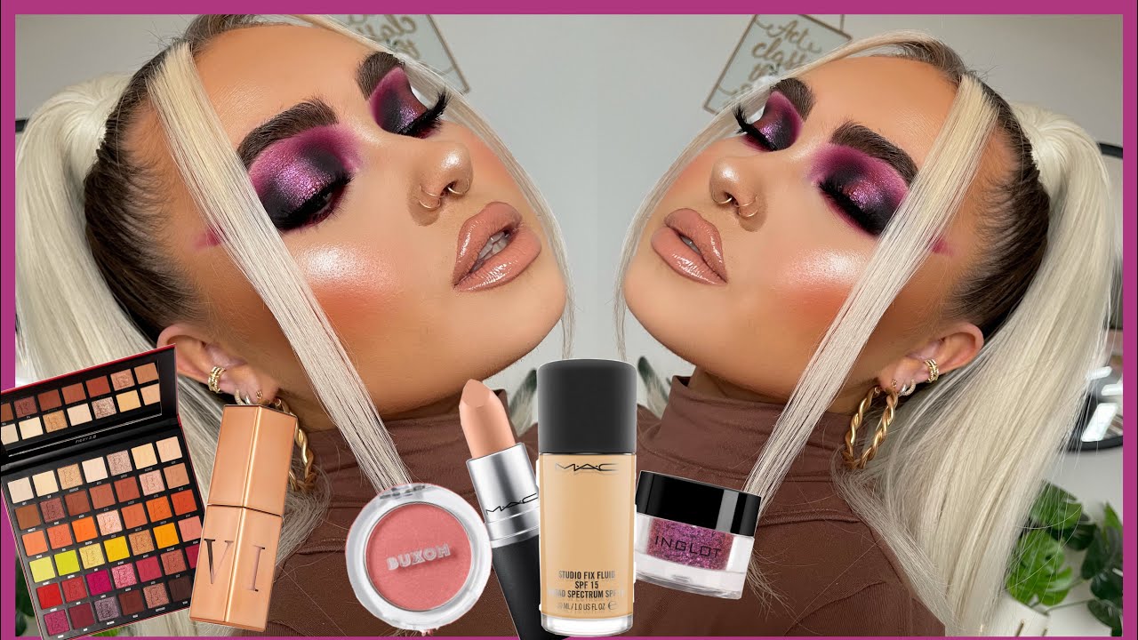 FULL GLAM PINK SPOTLIGHT EYE | GRWM MAKEUP TUTORIAL - YouTube