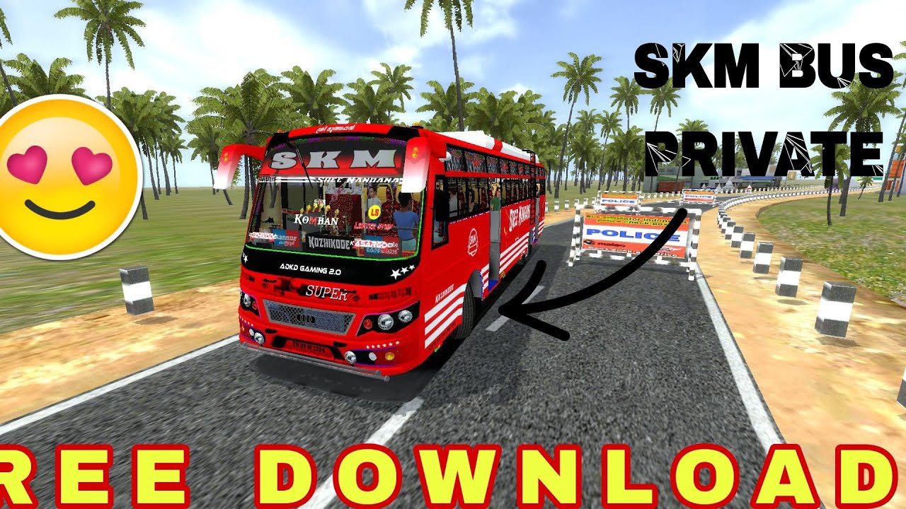 SKM bus mod private download for free...! - YouTube