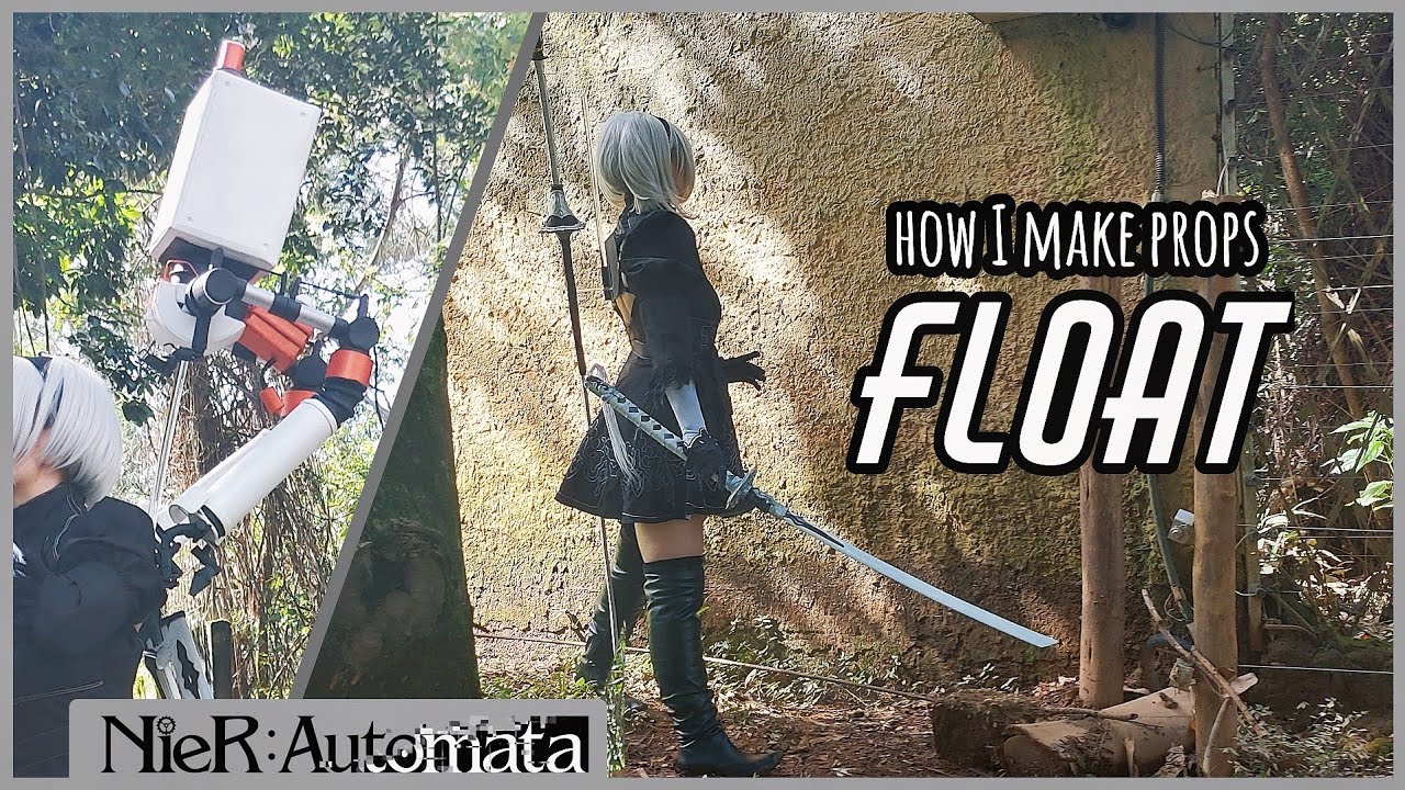 How to Make Your Cosplay Accessories Float | Nier Automata Cosplay ...