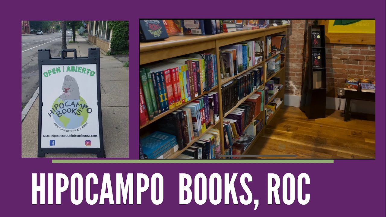 Walk through Hipocampo Books, Rochester - YouTube