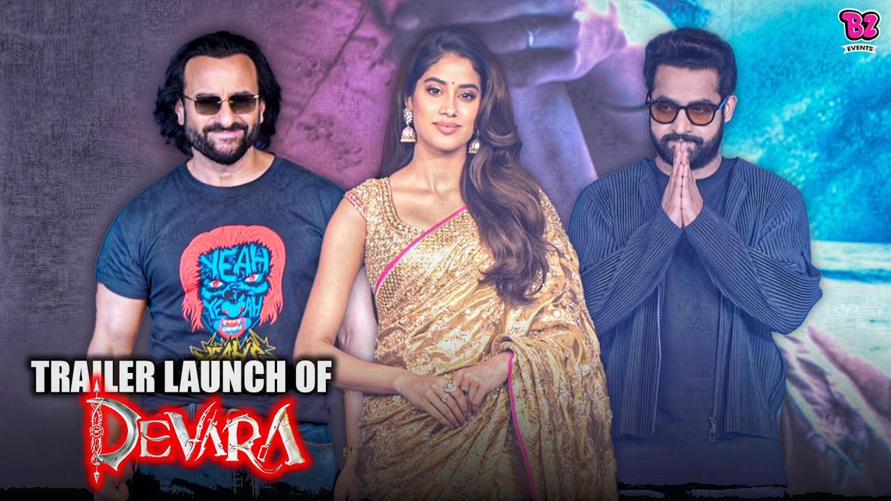 Devara Movie Cast - Janhvi Kapoor, Saif Ali Khan & N. T. Rama Rao Jr ...