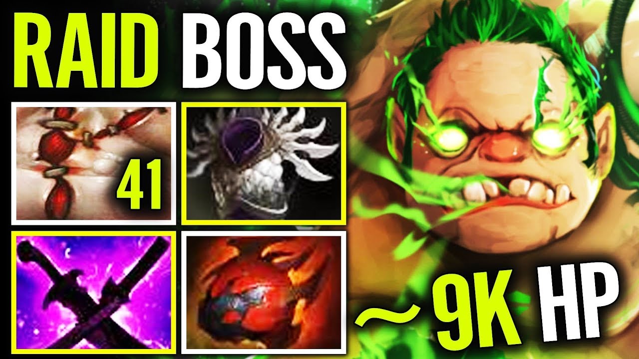 Jumping Techies HOOK - Forev Pudge 41 Flesh Heap & 9K HP Raid Boss in ...