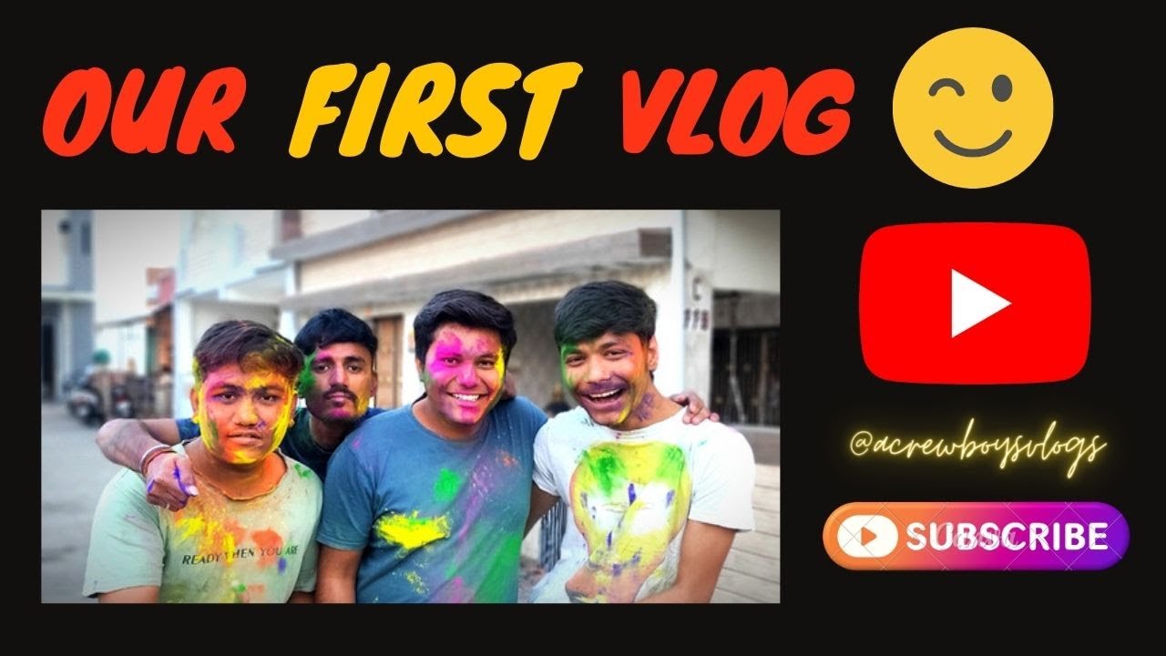 My First Vlog | A Crew Boys Vlogs #firstvideo | #myfirstvlog # ...