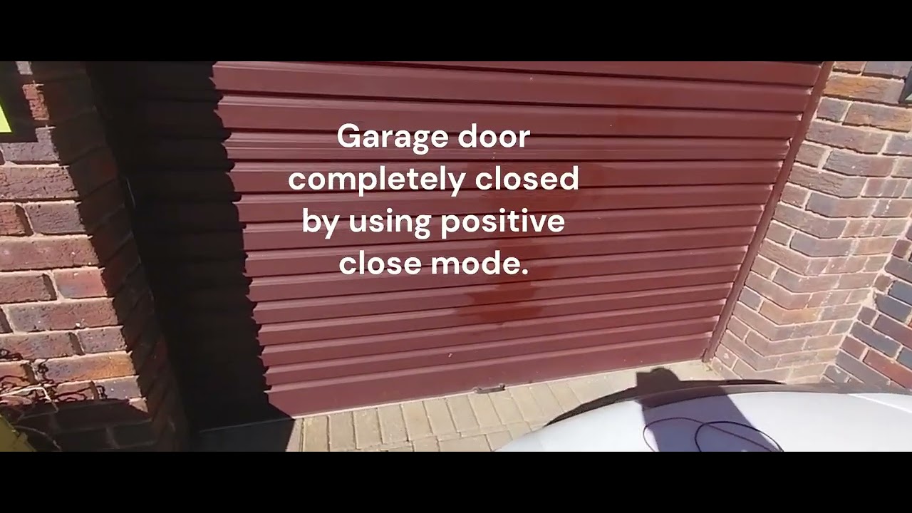 ET DC Blue Advanced steel roll up garage door motor installation by ...