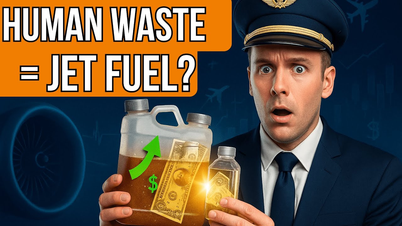 Airplanes Running on Human Waste? The Shocking Truth About Jet Fuel’s ...