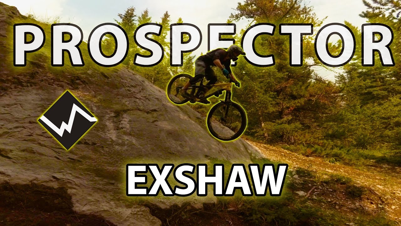 Prospector Mountain Bike Trail // Canmore // Exshaw - YouTube