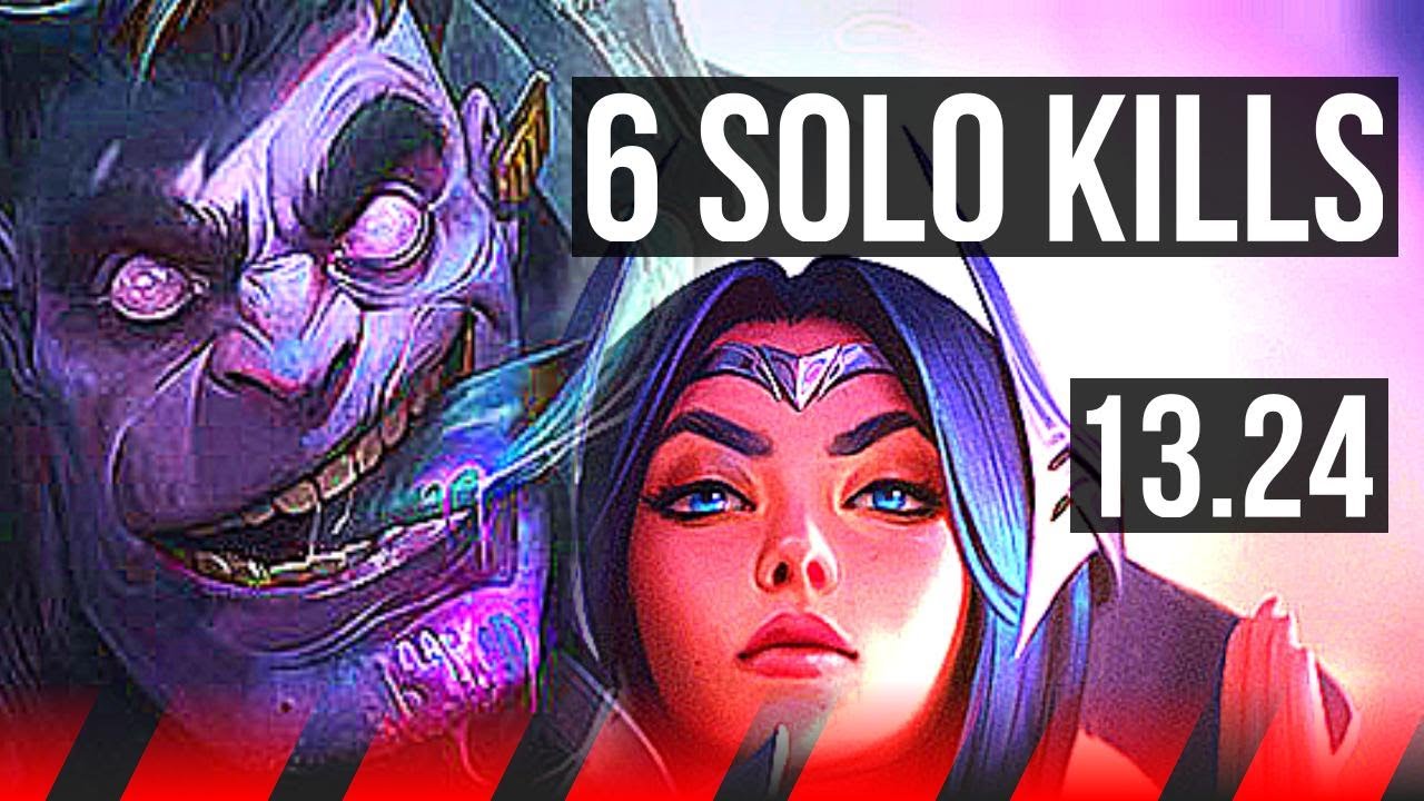 DR. MUNDO vs IRELIA (TOP) | 6 solo kills, 400+ games, Rank 10 Mundo | TR Grandmaster | 13.24 ...