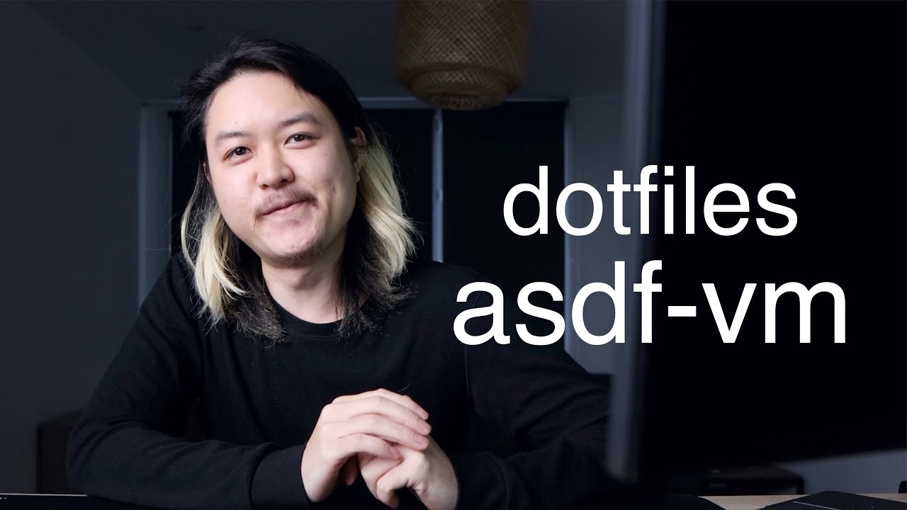 各種プログラミン言語をコマンド1つで環境構築する方法 [dotfiles + asdf-vm チュートリアル] - YouTube