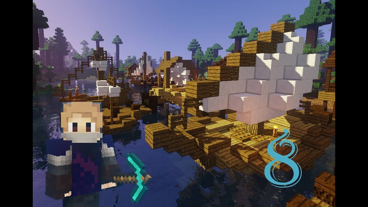 BARCOS: #8 MINECRAFT SURVIVAL TONIGON - YouTube