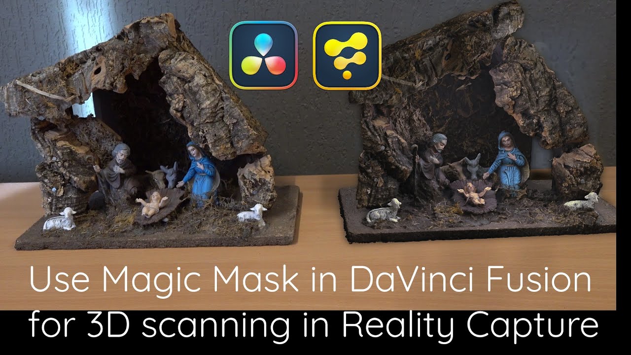 How to use Magic Mask in Davinci to improve your 3D scanning - YouTube