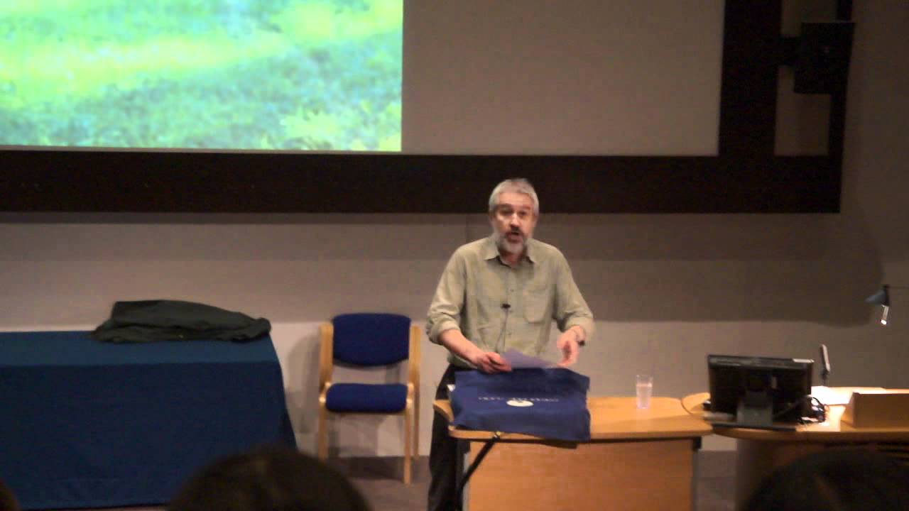 David Hanke singing before lecture, Biology of the Cells, University of ...
