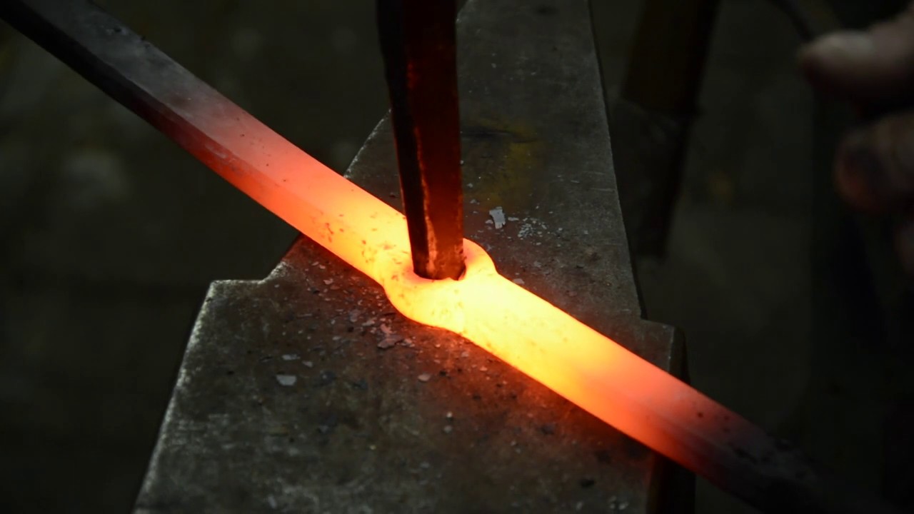 Forged Architectural Details: The Angled Pass-Through - YouTube