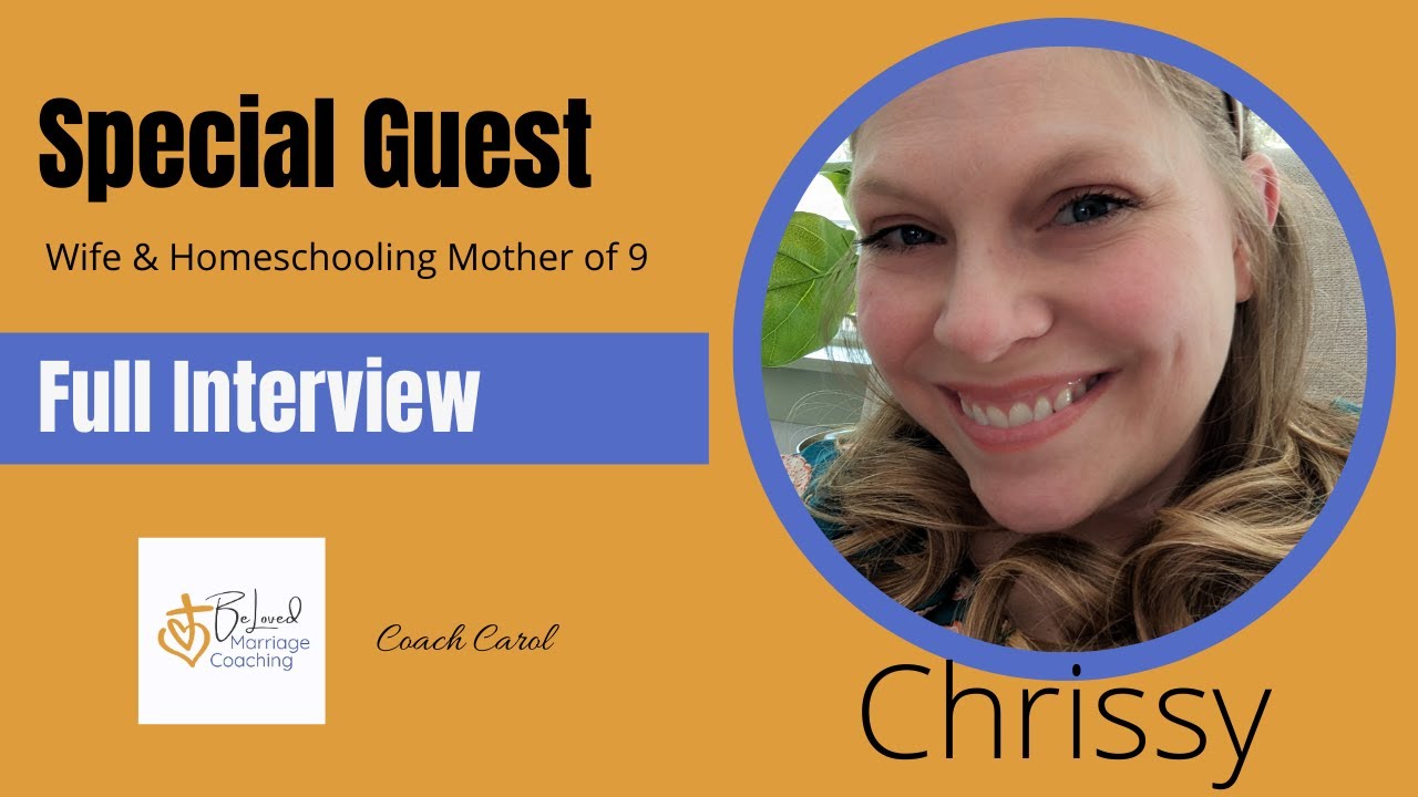 Interview with Chrissy: A Wife & Mother of 9 Who Has Found Peace & Joy ...