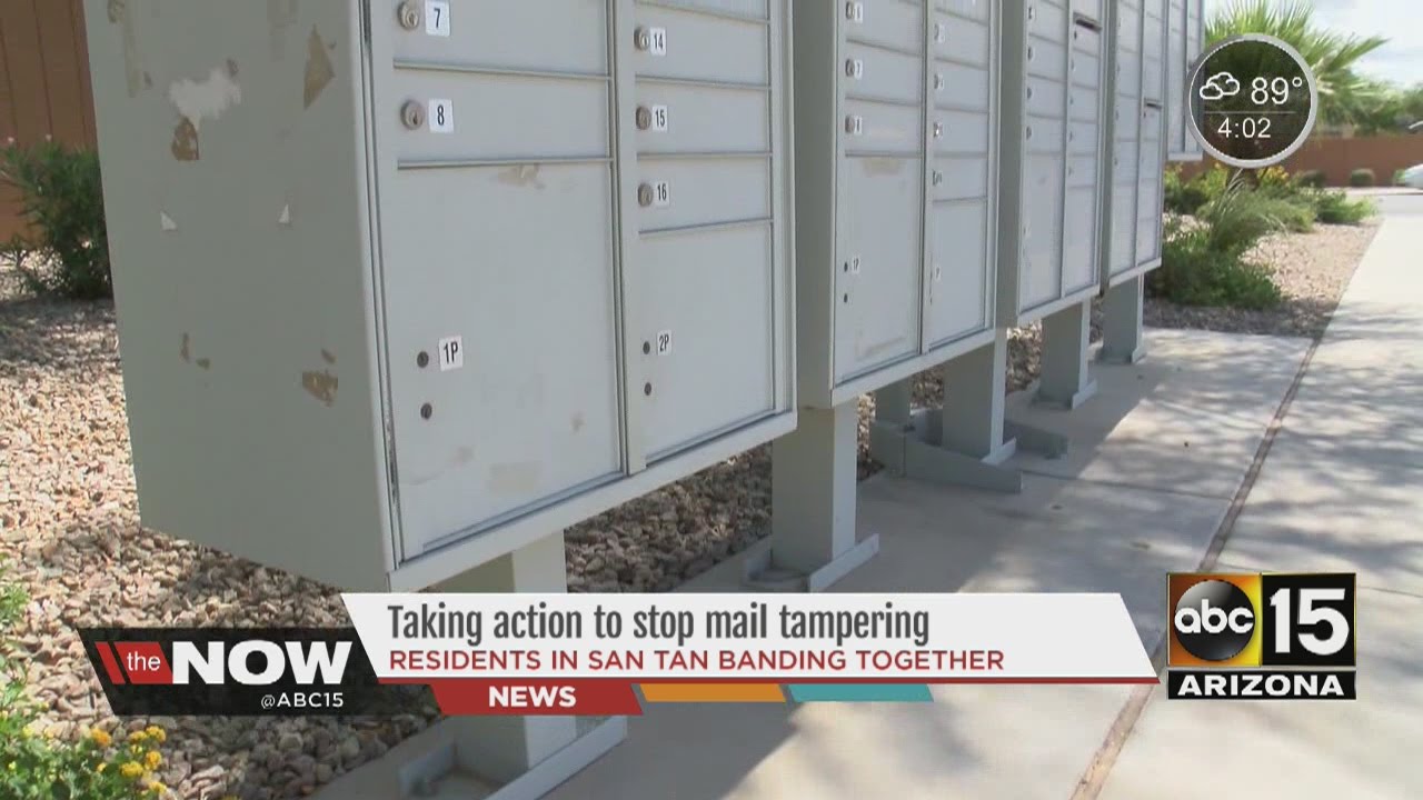 Taking action to stop mail tampering in San Tan Valley - YouTube