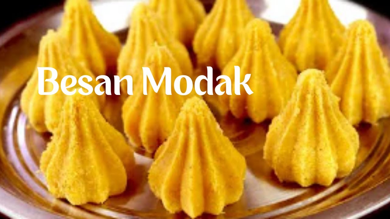 Besan Modak Recipe|बेसन मोदक | Gram Flour Modak Recipe | Ganesh ...