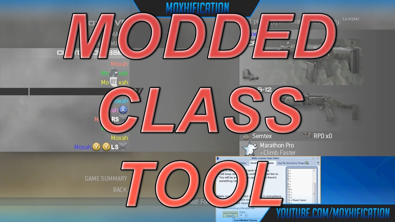 MW2 | TU8 | Custom Modded Class Tool | Names, Camos & More! | +Download ...
