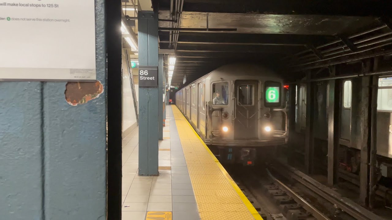 IRT Lexington Avenue Line: R62A/R142/R142A Bronx bound 4, 5, 6 Express ...