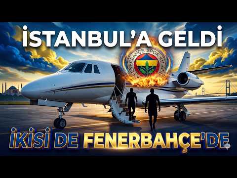 SAFİ Özel Jet indi! Ve İkisi de Fenerbahçe'de..