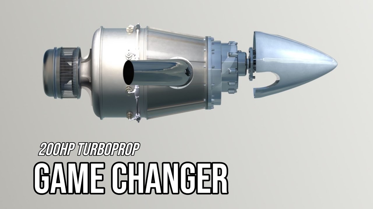 200HP Turboprop Engine To Power Single Engine Airplanes - TurbAero ...
