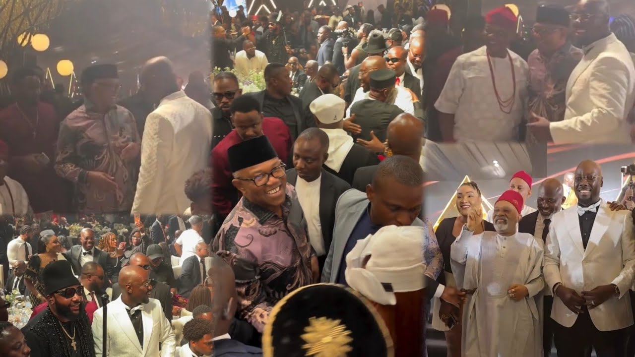 Peter Obi, Chris Ngige, Abaribe & Other's Storm Obi Cubana 50th ...