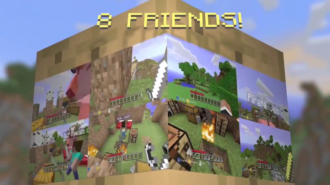 Minecraft Xbox360 Edition Multiplayer - YouTube