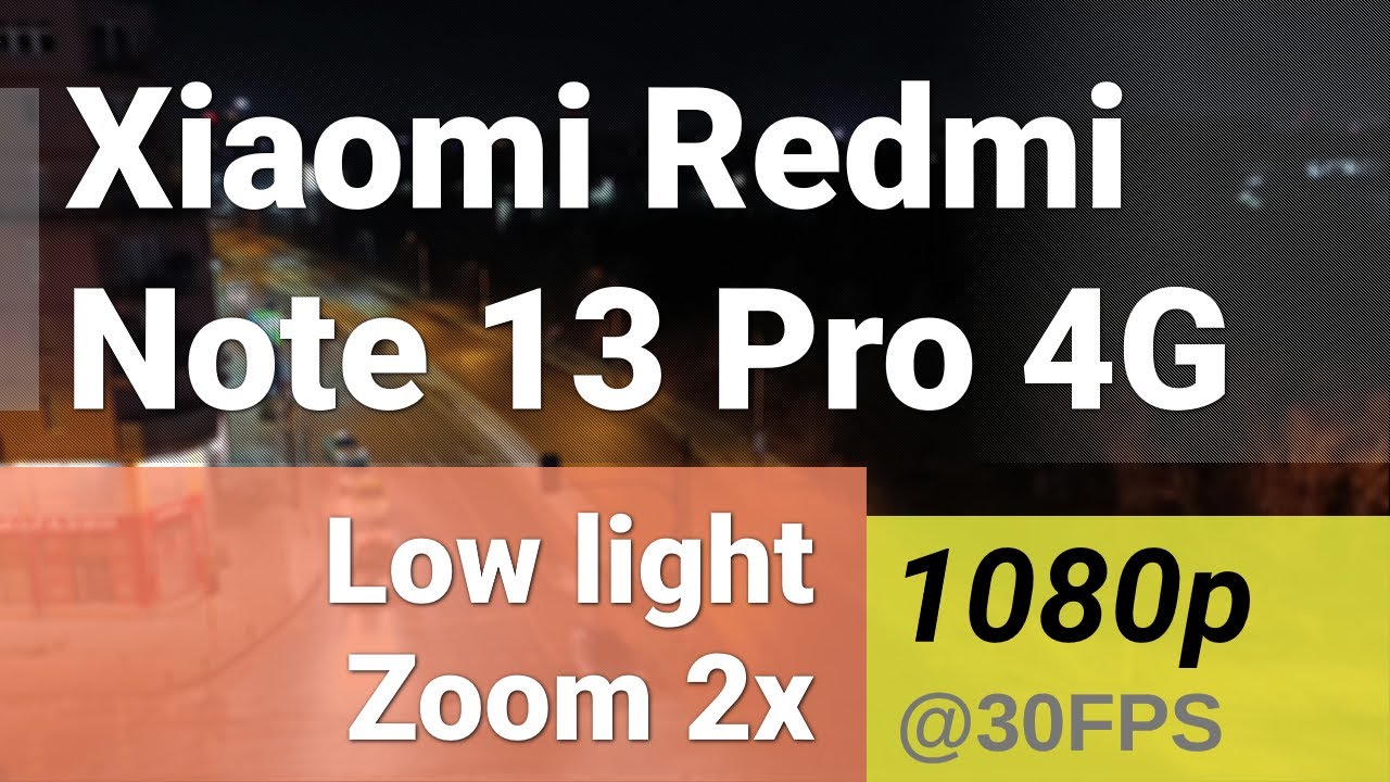 FullHD 1080p 30fps (low-light, main camera, zoom 2x) - Xiaomi Redmi ...