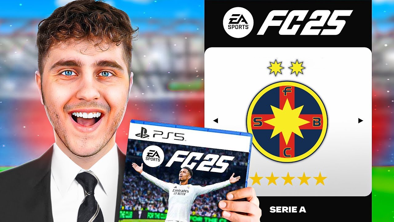 RECONSTRUIM LIVE FCSB in FC 25.. - YouTube