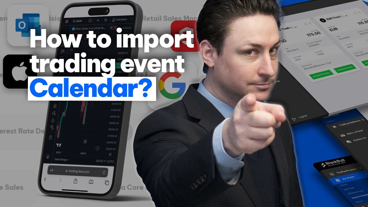 How to import Economic Calendar and receive Trading Event Alerts? - YouTube