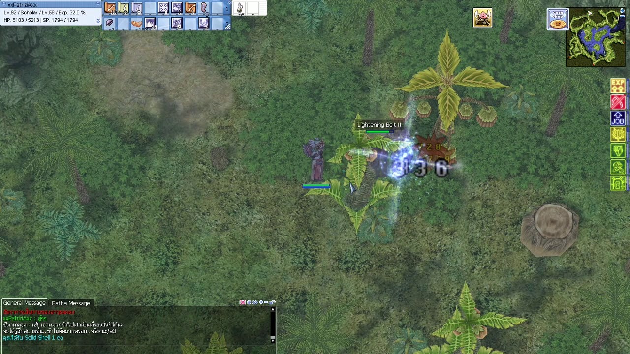 RO EXE Battle Scholar Lv?? [Anolian Forest map] Leveling - YouTube