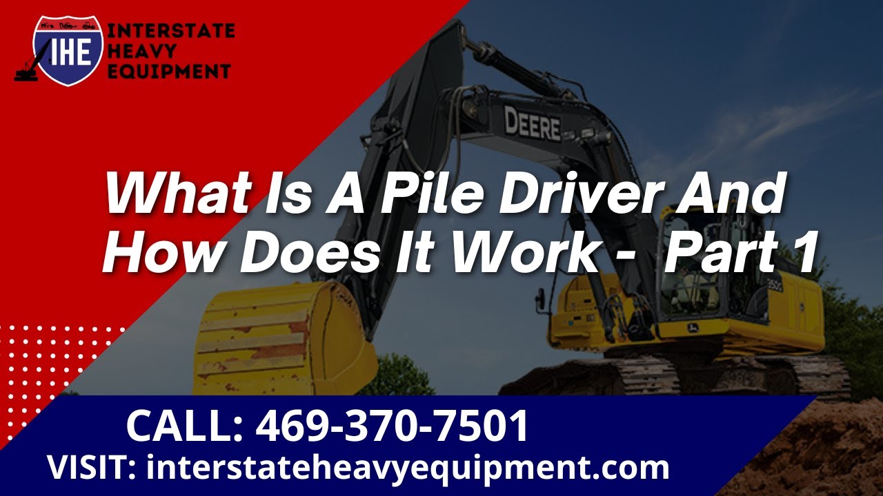 What is a Pile Driver and How Does it Work - Part 1 - YouTube