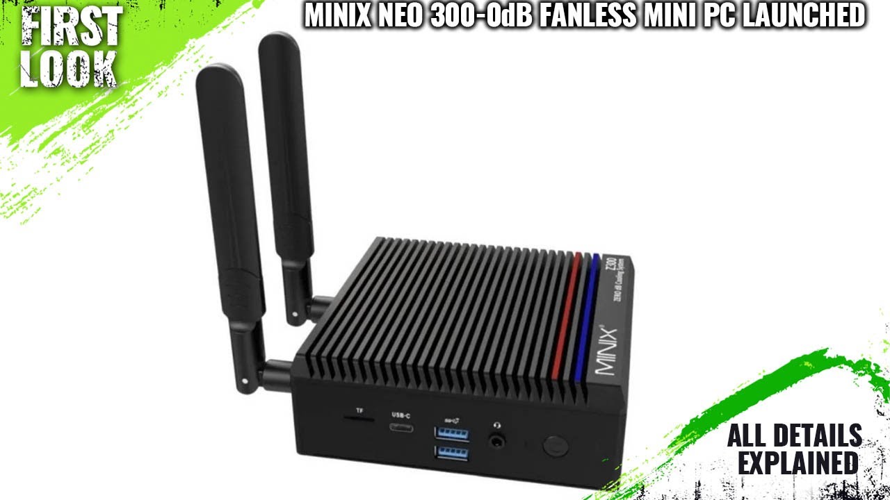 MINIX NEO 300-0dB Fanless Mini PC Launched With Intel N300 Processor ...