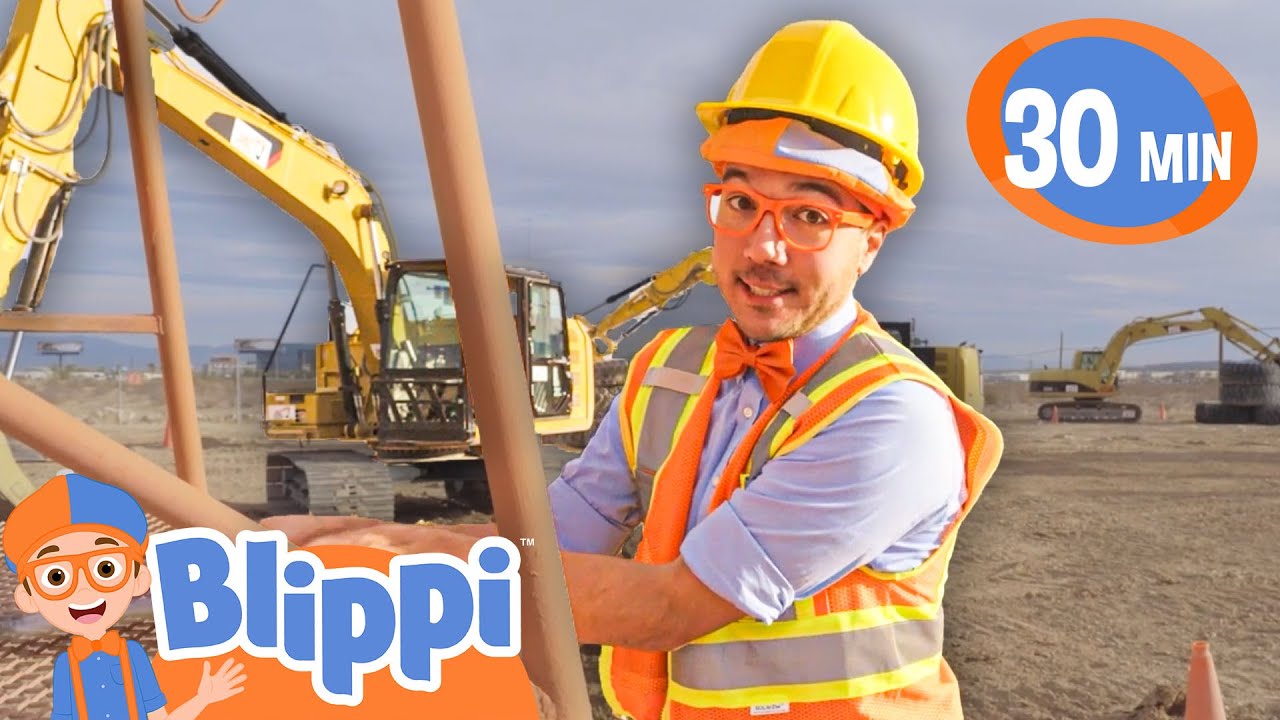 Excavator | Blippi Songs｜Kids Songs｜Trucks for Kids - YouTube