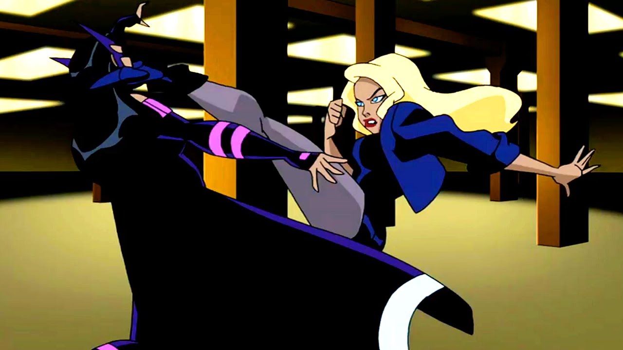 Huntress vs. Black Canary [Justice League Unlimited - S3E09 - "Grudge ...
