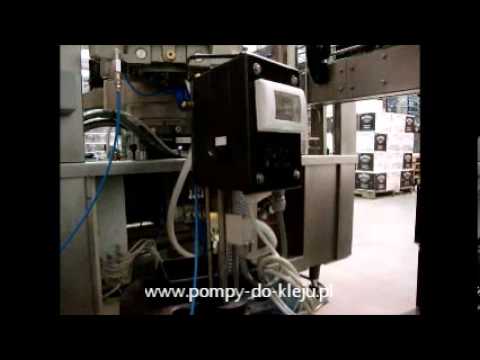 Pompa do kleju z podgrzewaczem i regulatorem temperatury - YouTube