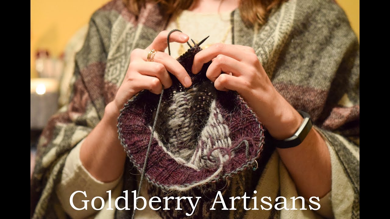 Goldberry Artisans Ep 28 - Post Thanksgiving Knitting - YouTube